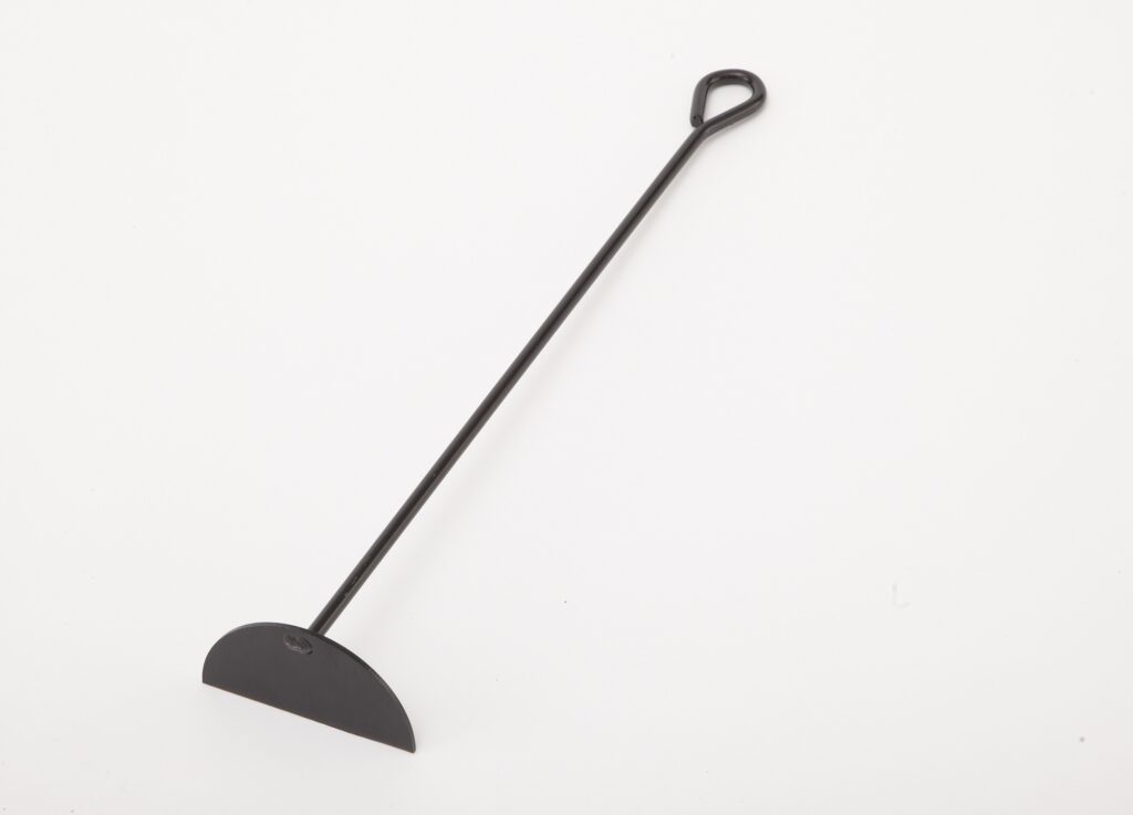 Single Black Loop Handle Curved Scraper – Harewood International ...