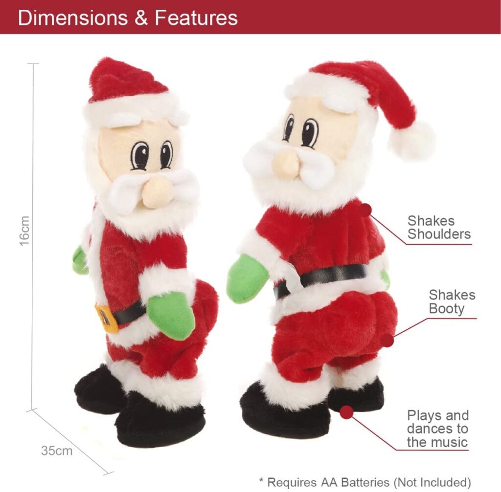 Christmas Twerking Animated Santa Toy – Harewood International Products Ltd